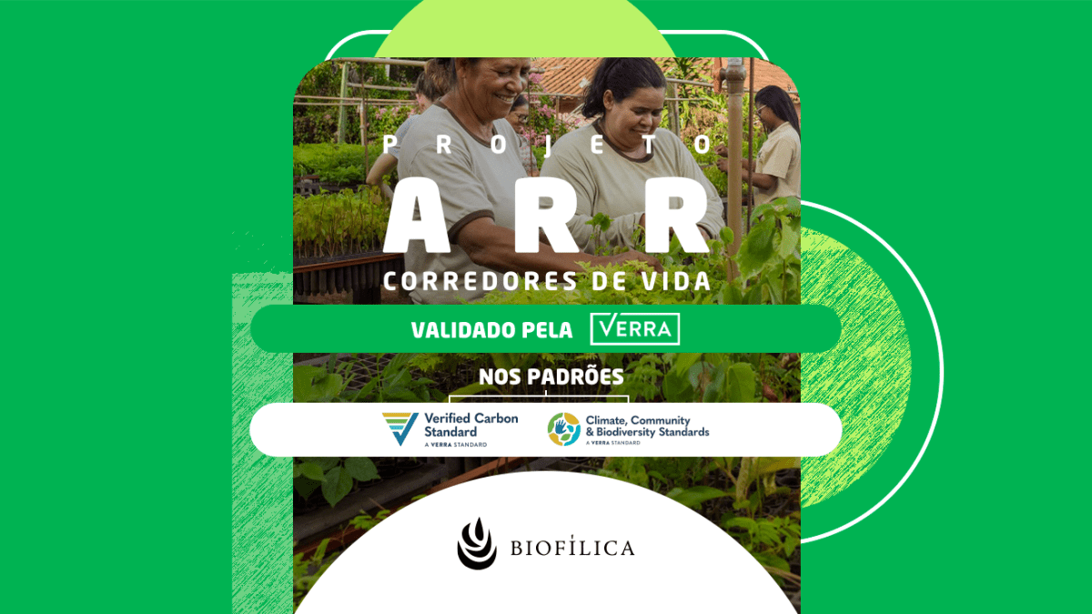 Projeto ARR Corredores de Vida é validado pela VERRA, nos padrões VCS + CCB